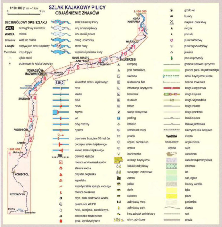 PILICA KAJAKIEM. Porady, informacje o spływie Pilicą. Jaki odcinek?